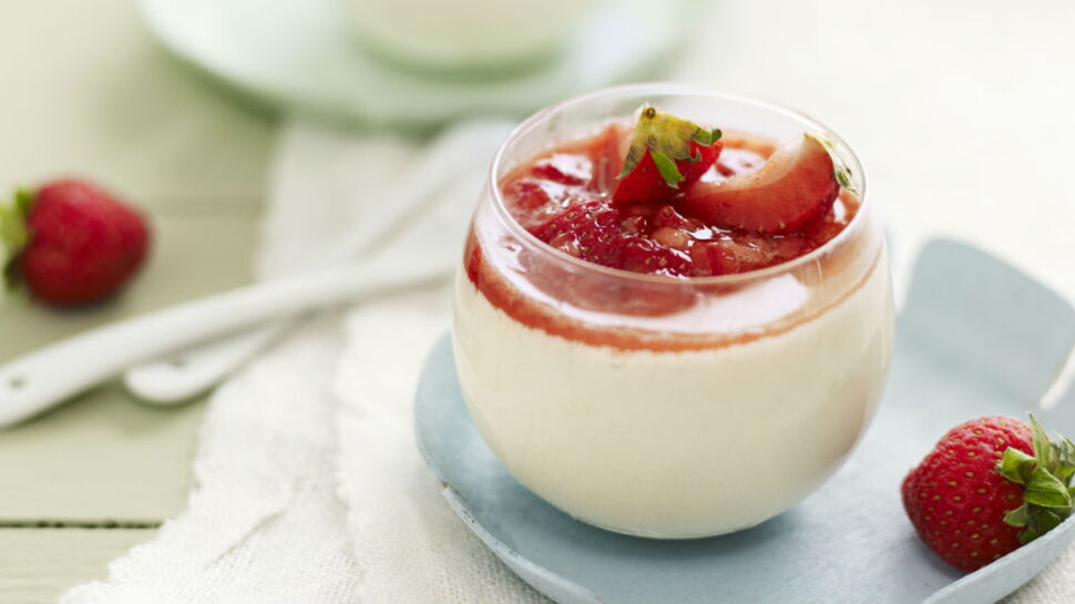 Panacotta légère aux fruits rouges rapide : découvrez les recettes de ...