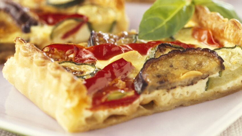 Quiche à la ratatouille facile : découvrez les recettes de cuisine de ...