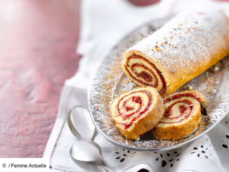 Biscuit roulé à la confiture de fruits rouges facile et rapide ...