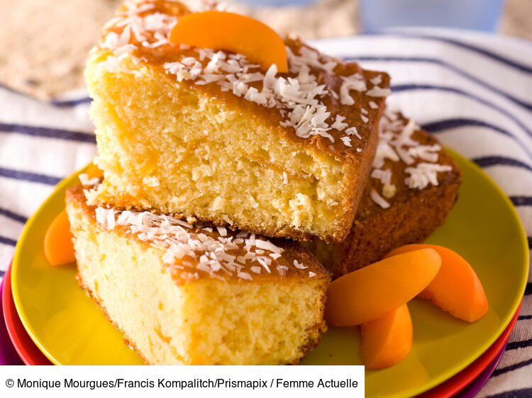 Génoise coco-abricots facile et rapide : découvrez les recettes de ...