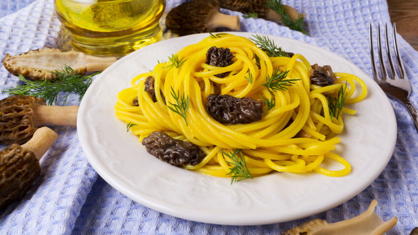 Spaghettis aux morilles et aux légumes rapide : découvrez les recettes ...