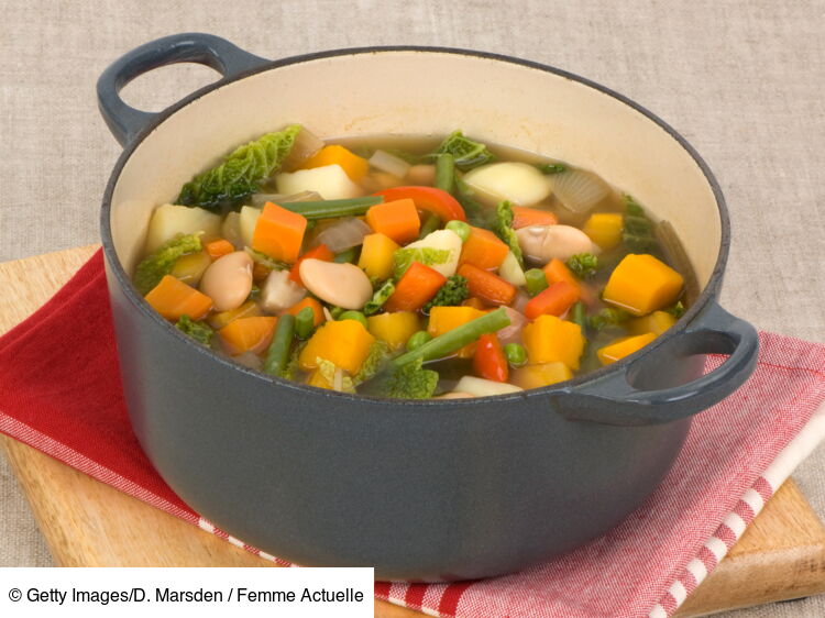 Soupe aux haricots et au chou facile : découvrez les recettes de ...