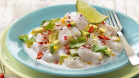 Ceviche de dorade au lait de coco facile et rapide : découvrez les ...
