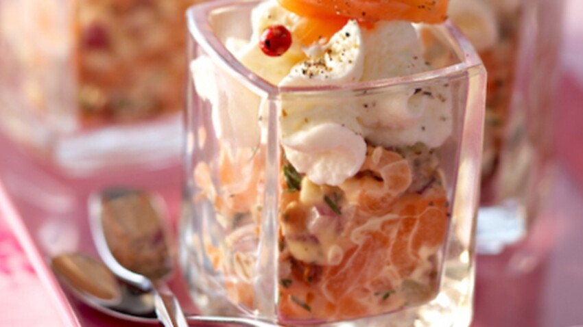 Tartare aux deux saumons, crème de ricotta facile et rapide : découvrez ...
