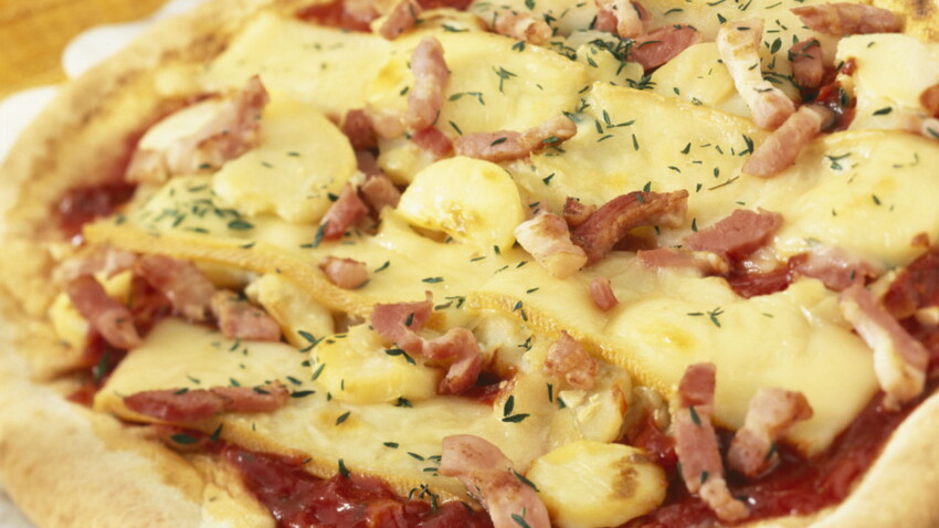 Pizza raclette facile et rapide : découvrez les recettes de cuisine de ...