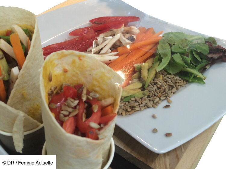 Wraps d’houmous facile et rapide : découvrez les recettes de cuisine de ...