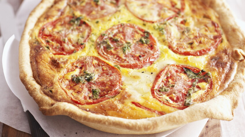 Quiche tomate facile et rapide : découvrez les recettes de cuisine de ...