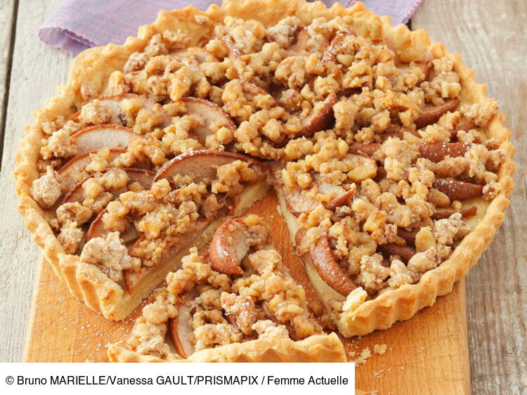 Tarte Crumble Aux Pommes