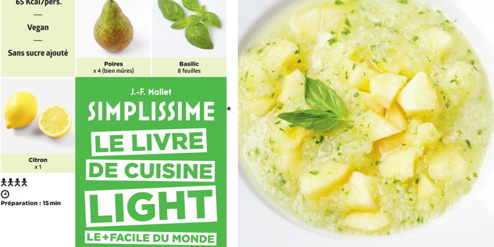 Granité à la poire simplissime facile et rapide : découvrez les ...