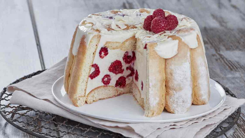 Charlotte amandes framboises rapide : découvrez les recettes de cuisine ...