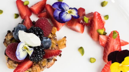 Tartelettes de fruits secs au miel et aux fruits rouges facile et ...