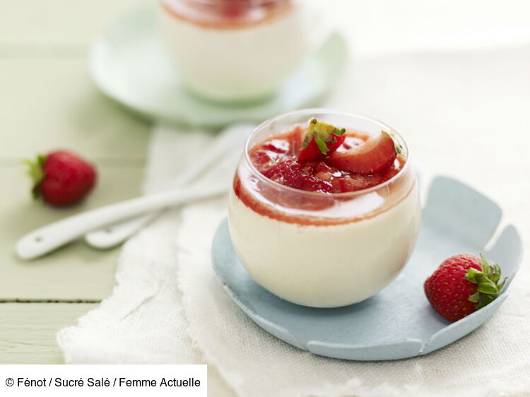 Panacotta légère aux fruits rouges rapide : découvrez les recettes de ...