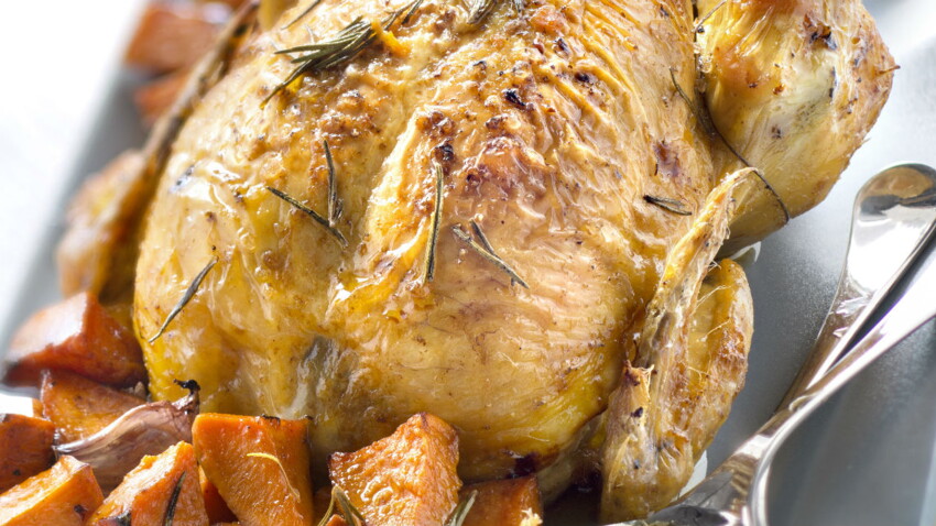 Poulet rôti aux herbes facile : découvrez les recettes de cuisine de ...