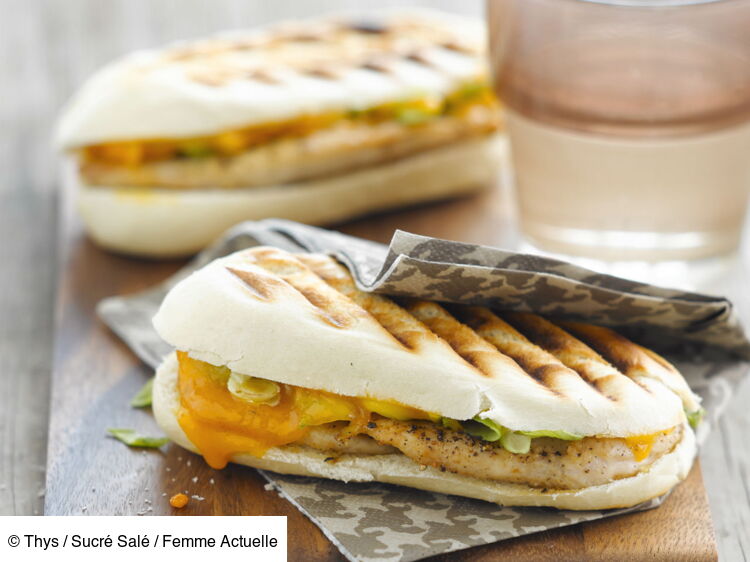 Panini au poulet facile rapide : découvrez les recettes de cuisine de ...