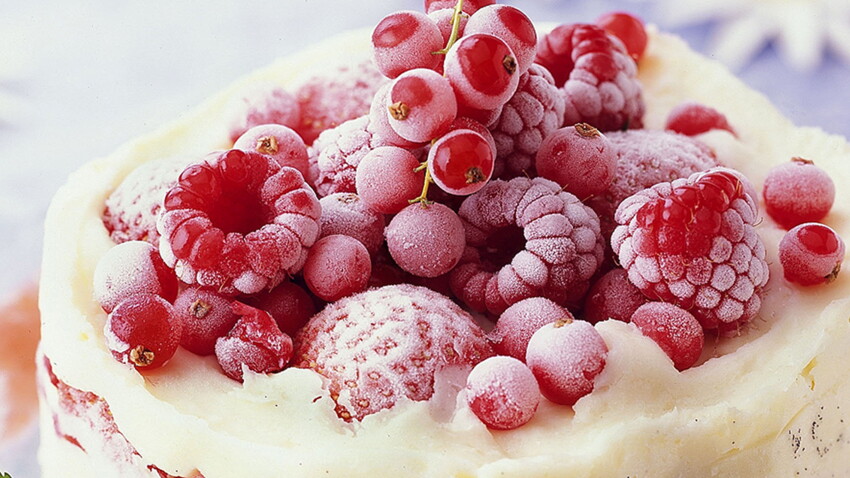 Vacherin glacé aux fruits rouges facile et rapide : découvrez les ...