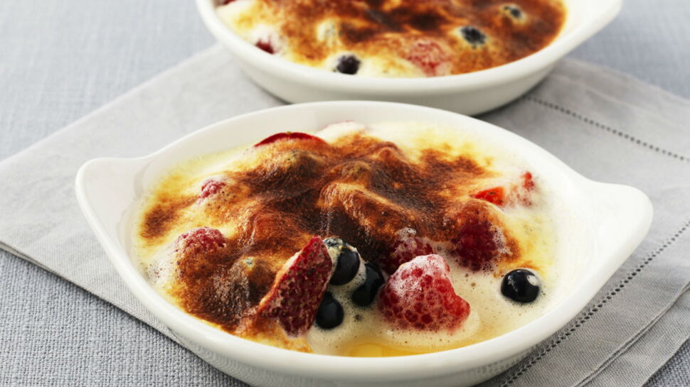 Gratin de fruits rouges au sabayon rapide : découvrez les recettes de ...