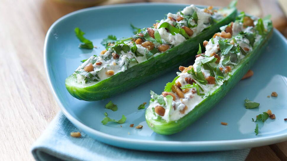 Mini-concombres farcis facile et rapide : découvrez les recettes de ...