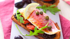 Tartines de rouget façon bistrot facile et rapide : découvrez les ...