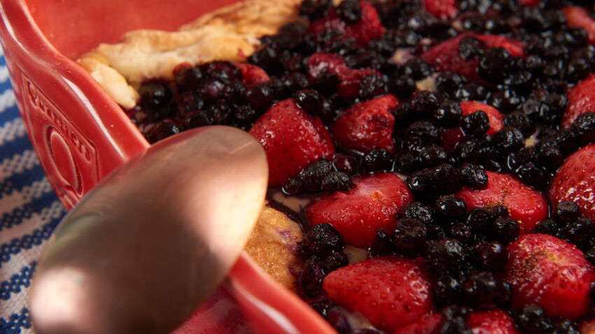 Tarte aux fruits rouges sans gluten facile et rapide : découvrez les ...