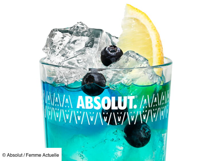 Cocktail Absolut Blueberry Fizz facile et rapide : découvrez les ...