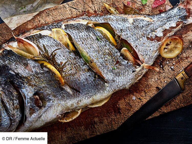 Dorade royale au four et chou-fleur grillé au St Môret® facile ...