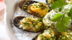 Moules farcies gratinées rapide : découvrez les recettes de cuisine de ...