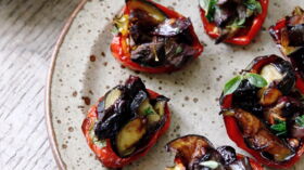 Poivrons rouges farcis facile et rapide : découvrez les recettes de ...