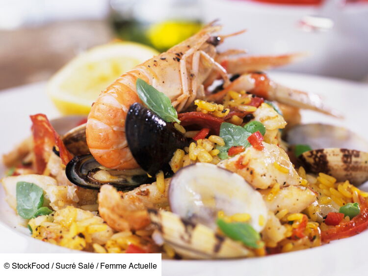 Paella de la mer maison : découvrez les recettes de cuisine de Femme ...