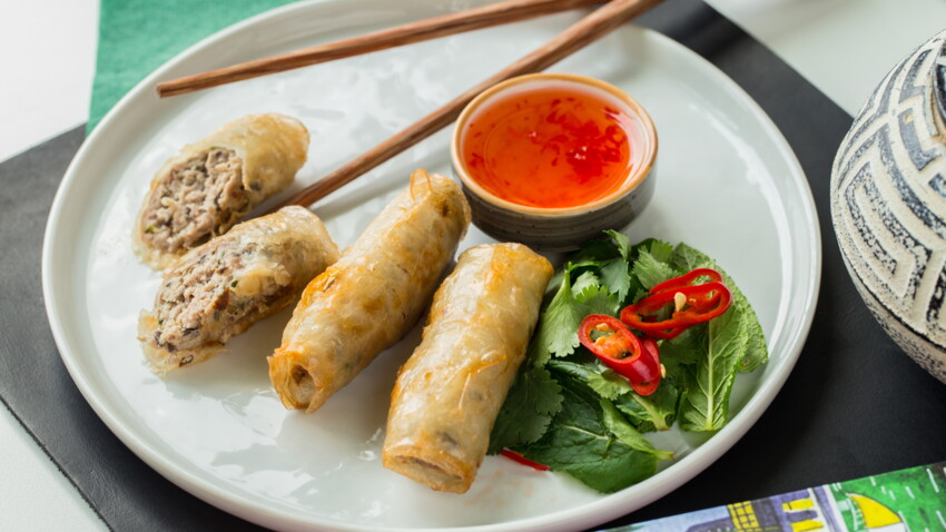 Nems au porc : découvrez les recettes de cuisine de Femme Actuelle Le MAG