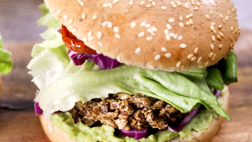 Burger de lentilles facile : découvrez les recettes de cuisine de Femme ...