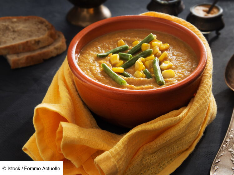 Soupe butternut haricots verts facile et rapide : découvrez les ...