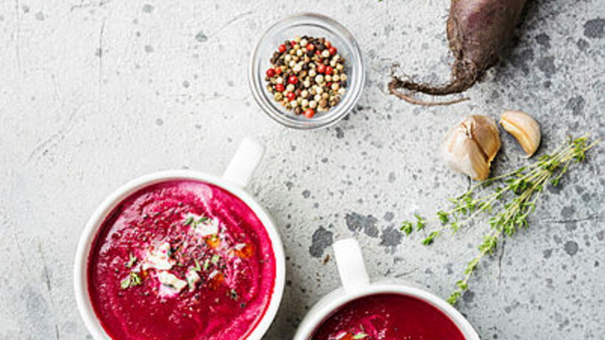 Soupe de betterave. facile et rapide : découvrez les recettes de ...