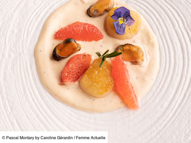 Fruits de mer en sauce de Pamplemousse de Floride facile et rapide ...