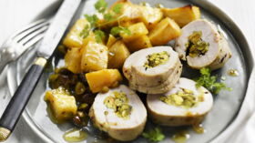 Blanc de volaille farci aux champignons, sauce suprême facile et rapide ...