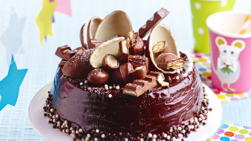 Layer cake Kinder : découvrez les recettes de cuisine de Femme Actuelle ...