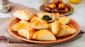 Fatayers aux épinards et à la viande (mezzé libanais) rapide ...