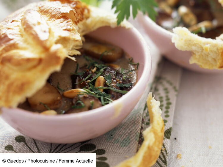 Crème de champignons en croûte facile : découvrez les recettes de ...