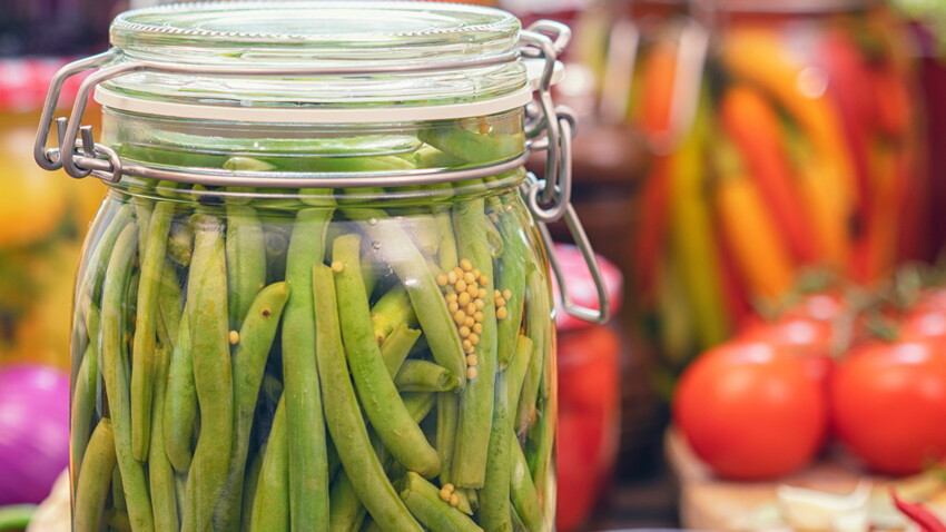 Haricots verts du jardin en conserve facile : découvrez les recettes de ...