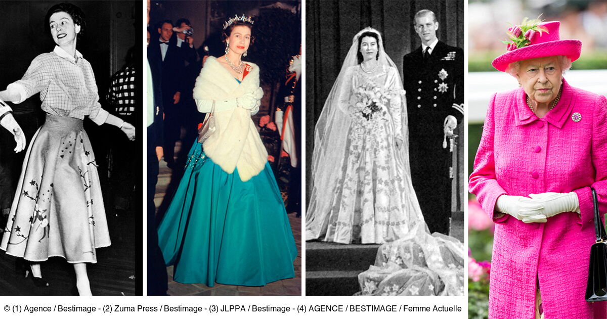 Elizabeth II : retour sur les tenues les plus emblématiques de la reine ...