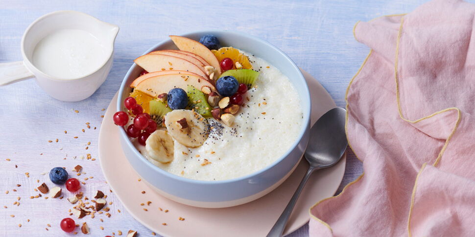 Bowl de Floraline aux fruits colorés et crème d’amande facile et rapide ...