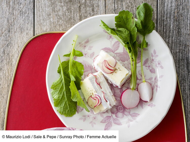 Bouchées de radis, fromage frais et brie facile et rapide : découvrez ...