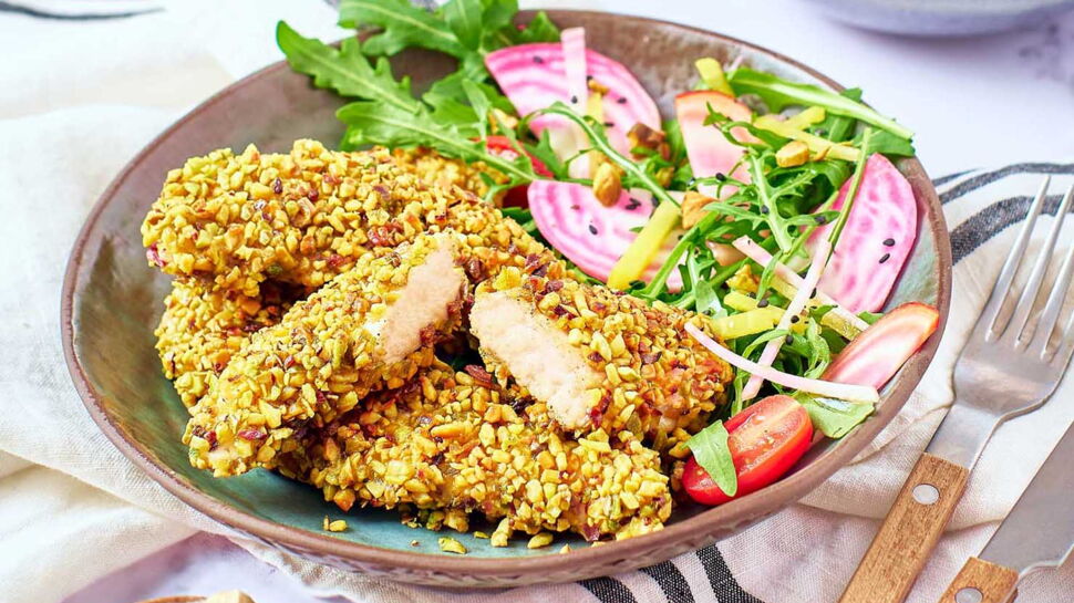 Croquettes de poulet, panure à la pistache facile et rapide : découvrez ...