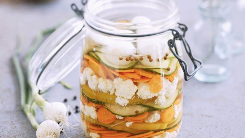 Pickles de petits légumes facile et rapide : découvrez les recettes de ...