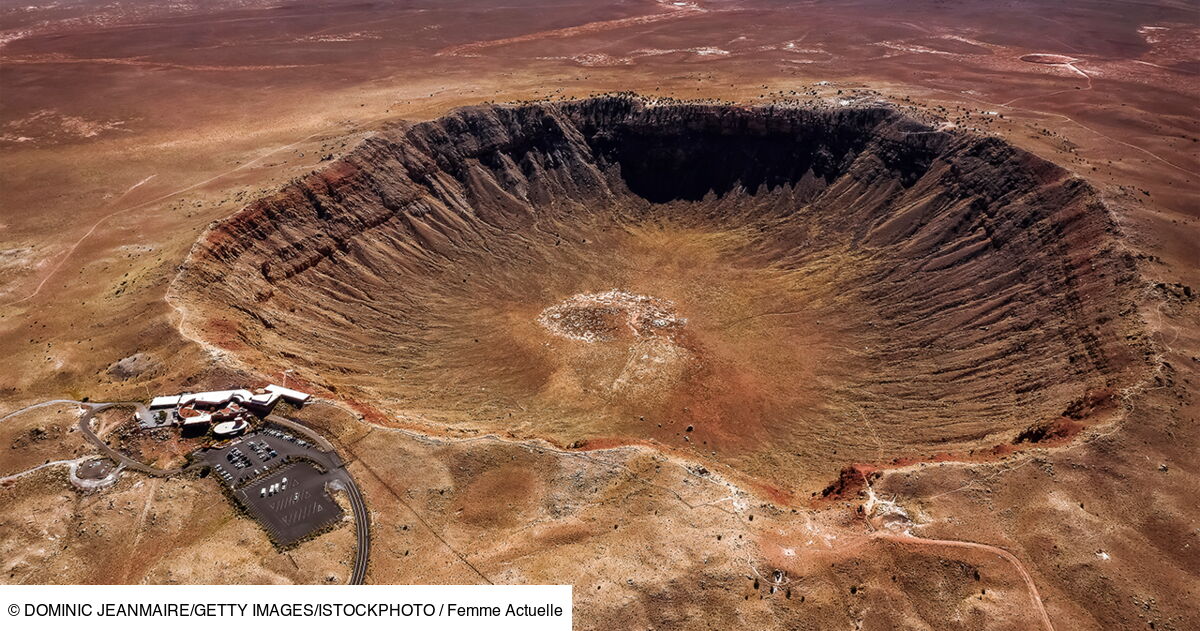 Meteor Crater : ce cratère d’impact de météorite est l’un des plus ...