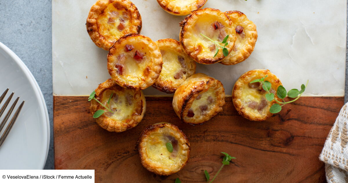 Mini-quiches pour l'apéro : toutes nos recettes faciles : Femme ...