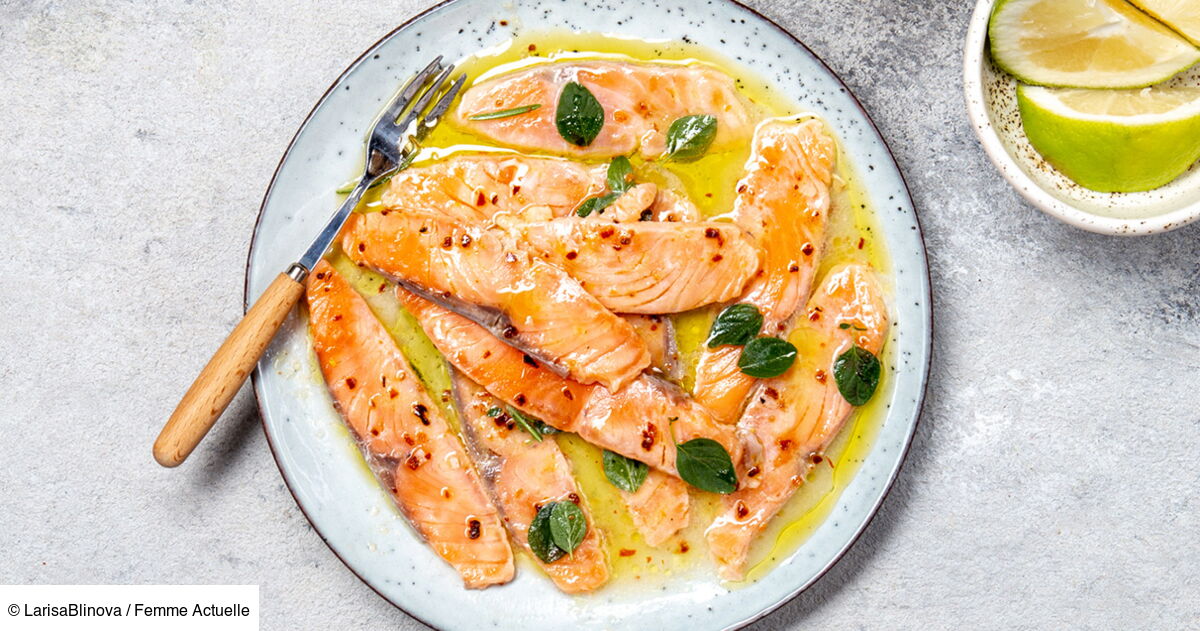 Saumon mariné aux agrumes : la recette de cette entrée de Noël prête en ...
