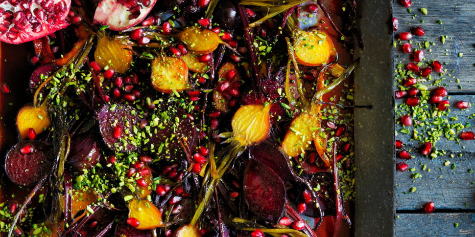Petites betteraves rôties, vinaigrette à l'orientale rapide : découvrez ...
