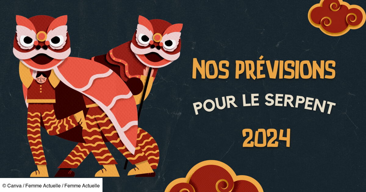Horoscope chinois 2024 du Serpent : les prévisions de notre astrologue ...