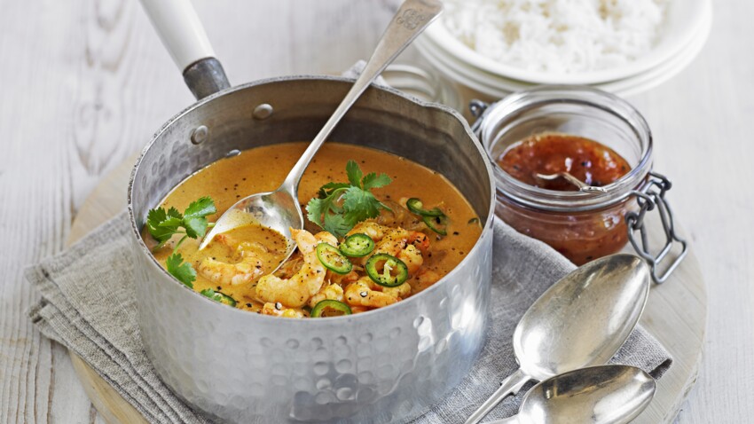 Curry Rouge De Crevettes Facile Et Rapide Découvrez Les Recettes De