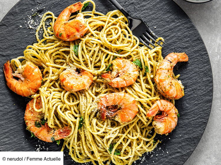 Pâtes aux crevettes : 50 recettes simples et gourmandes : Femme ...